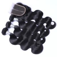 China 3 Bundles Real Brazilian Body Wave Virgin Human Hair 10A Grade 100g Each 8-34 Inches for sale