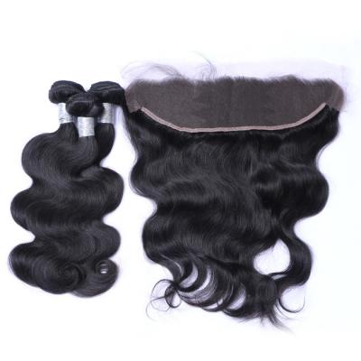China 10A Raw Brazilian Body Wave Hair Bundles 100g Double Weft Full Cuticle Aligned 8-34 Inches for sale