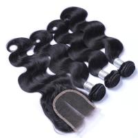 China 3 Bundles Real Brazilian Body Wave Virgin Human Hair 10A Grade 100g Each 8-34 Inches for sale