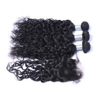 China Raw Cuticle Aligned Brazilian Human Hair Weave 10A Virgin Bulk Curly 100g 10-32inch for sale