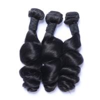 China Single Donor Raw Virgin Human Hair Loose Wave Bundles 10A Grade 100g Brazilian Peruvian for sale