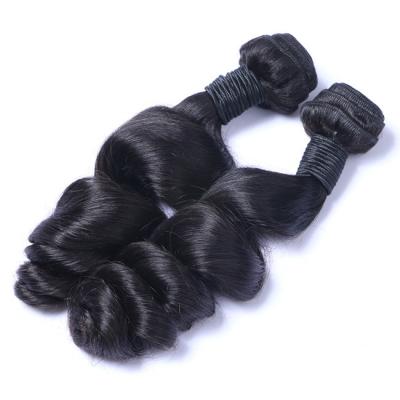 China 100% Unprocessed Raw Indonesian Human Hair Loose Wave Bundles 10A Grade 100g Cuticle Aligned for sale