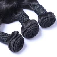 China Single Donor Raw Virgin Human Hair Loose Wave Bundles 10A Grade 100g Brazilian Peruvian for sale