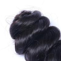 China Single Donor Raw Virgin Human Hair Loose Wave Bundles 10A Grade 100g Brazilian Peruvian for sale
