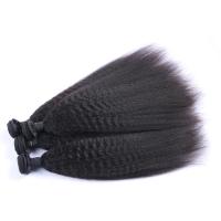 China 10A Brazilian Virgin Human Hair Bundles Full One Donor Raw Yaki Straight 10-30 Inches for sale