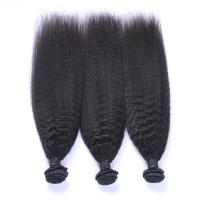 China 10A Brazilian Virgin Human Hair Bundles Full One Donor Raw Yaki Straight 10-30 Inches for sale