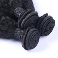 China 10A Brazilian Virgin Human Hair Bundles Full One Donor Raw Yaki Straight 10-30 Inches for sale