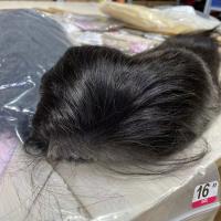 China Straight Front HD Lace Glueless Wig Pre Cut Human Hair 10A 200g 20inch Ready To Go for sale