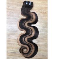 China SDD Piano Color Body Wave Vietnamese Human Hair Bundles 100g Super Double Drawn 10-30 Inches for sale