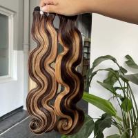 China 12A Grade Super Double Drawn Vietnamese Body Wave Human Hair Weave Bundles 100g 10-30 Inches for sale