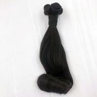 China 12A Raw Indian Egg Curly Human Hair Extension Super Double Drawn 100g Weft for sale