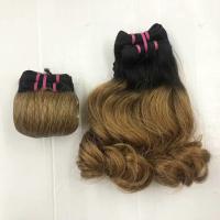 China 12A Virgin Cuticle Aligned Double Drawn Brazilian Human Hair Bouncy Curly Bundles 10-22 inch for sale