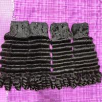 China 12A Brazilian Human Hair Weave Funmi Bouncy Curls Double Drawn 100g 10-22inch for sale