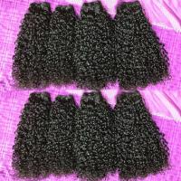 China Full Tip Double Drawn Weave Hair Extensions Pixie Wig Magic Curl 12A 100g for sale