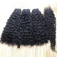 China Mink Brazilian Pixie Curls Human Hair Extensions 12A Grade 100g Double Drawn Kinky Curly for sale
