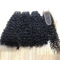China Mink Brazilian Pixie Curls Human Hair Extensions 12A Grade 100g Double Drawn Kinky Curly for sale