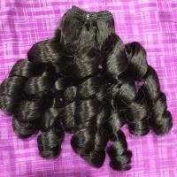 China Brazilian Funmi Double Drawn Human Hair Flexi Pissy Curly Extensions 100g 10-26inch for sale