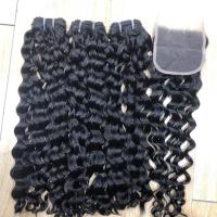 China Bohemian Braiding Curl Double Drawn Human Hair Extension 100% Remy Virgin 12A 100g 10-26inch for sale