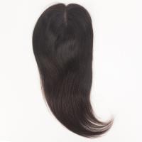 China 100% Virgin Remy Human Hair Lace Topper 12-18 inch No Shedding Tangle Free Transparent Swiss Lace for sale