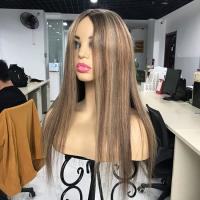 China 100% Virgin Human Hair Topper Fishnet Base with Lace Top for Women 80-200g for sale