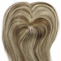 China Cuticle Aligned Ladies Hair Topper Toupee 100% Virgin Human Hair 8-22 inch for sale
