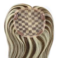 China Cuticle Aligned Ladies Hair Topper Toupee 100% Virgin Human Hair 8-22 inch for sale