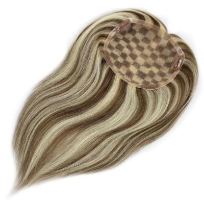 China Cuticle Aligned Ladies Hair Topper Toupee 100% Virgin Human Hair 8-22 inch for sale