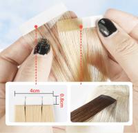 China Bulk Double Drawn Tape In Human Hair Extensions 100% Remy Virgin 20 Pieces 14-26 Inch for sale