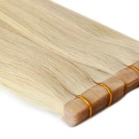 China Natural Remy Brown Tape In 99J Hair Extensions 14-26 Inch Invisible Injected 100% Human Hair for sale