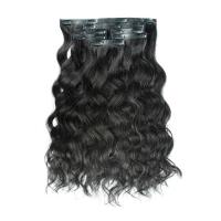 China 12A Raw Virgin Human Hair Clip In Extensions Natural Color Narrow PU Seamless 100g 8-32 inch for sale