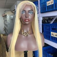 China Wholesale 613 Blonde Lace Closure Wig 30 Inch 100% Virgin Indian Human Hair for Black Women for sale
