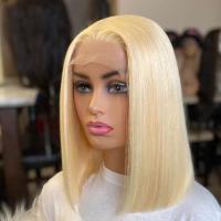 China 100% Virgin 613 Blonde 13x6 HD Full Lace Frontal Human Hair Wig 8-30 Inch for sale