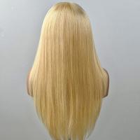 China 100% Virgin 613 Blonde 13x6 HD Full Lace Frontal Human Hair Wig 8-30 Inch for sale