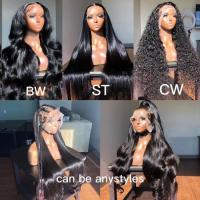 China Honey Blonde 13x4 HD Lace Front Wig 180% Density Virgin Human Hair for Black Women 8-40 inch for sale