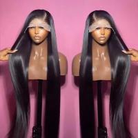 China 100% Virgin Human Hair Lace Wig Hand Made 8-30 Inches Pre-Plucked Hairline for sale