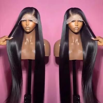 China 100% Virgin Human Hair Lace Wig Hand Made 8-30 Inches Pre-Plucked Hairline for sale