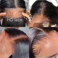 China Hand Made Peruvian Human Hair Lace Front Wig Body Wave 8 to 32 Inches Elastic Band for sale