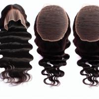 China 150g-300g Peruvian Body Wave Human Hair Lace Front Wig 8-32 Inches Hand Made for sale