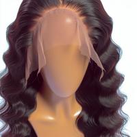 China 150g-300g Peruvian Body Wave Human Hair Lace Front Wig 8-32 Inches Hand Made for sale