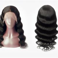 China Virgin Human Hair Lace Wig Body Wave 150G-300G Pre-Plucked 8-32 Inches for sale