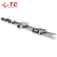 China TC Multifunctional Semi-automatic PU Paper Cold Glue Laminating Machine for Wood Based Panels for sale