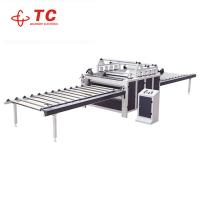 China TC Woodworking Machinery  Multifunctional  Best Quality Cheap Price  Film Cold Glue Sticking Laminating  Machine for Boards for sale