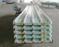 China Custom FRP Daylighting Plates Roofing Sheet with 250μm Anti-Corrosion Coating for Industrial Buildings for sale