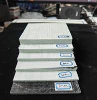 China Custom FRP Flat Composite Panels 1.4-2.0g/cm³ Density with ≥20kV/mm Dielectric Strength for Industrial Applications for sale