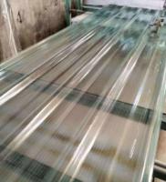 China Soundproofing FRP Daylighting Tile with 75-86% Light Transmittance and B1 Flame Retardant Grade for Industrial Roofing for sale