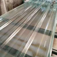 China Soundproofing FRP Daylighting Tile with 75-86% Light Transmittance and B1 Flame Retardant Grade for Industrial Roofing for sale