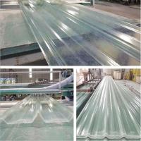 China Weather Resistant FRP Daylighting Tile Roofing Sheet 1.0MM-6.0MM Thickness with 75%-86% Light Transmission for sale
