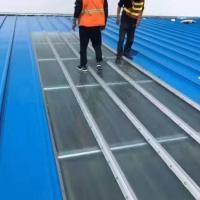 China Lightweight FRP Daylighting Tile Panels with 75-86% Light Transmittance and 15-25 Year Warranty for sale