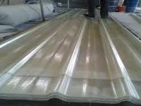 China FRP Daylighting Tile 75-86% Light Transmittance with 15-25 Year Warranty for Industrial Roof Applications for sale