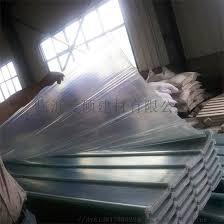 China Translucent FRP Daylighting Tile Panels 60-85% Light Transmittance with 15-25 Year Warranty for Industrial Roofing for sale